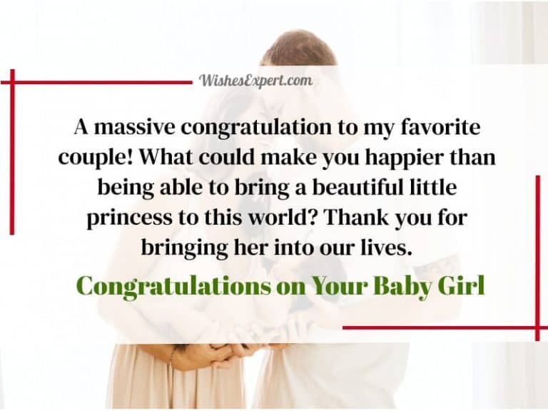 45+ Sweet Congratulations On new Born Baby Girl