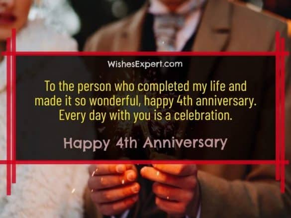 30+ Best Happy 4 Year Anniversary Quotes And Wishes
