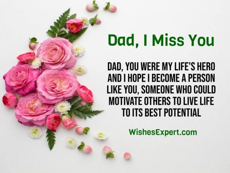 45+ I Miss You Dad Quotes And Messages