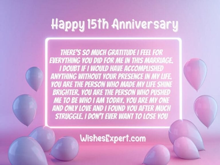 15 Year Work Anniversary Message