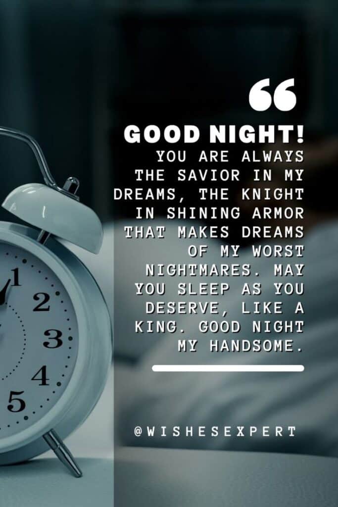 40 Romantic Good Night Quotes And Messages For Him