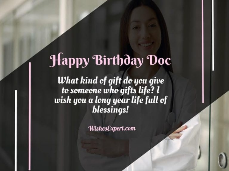 30+ Heartwarming Birthday Wishes For Doctor