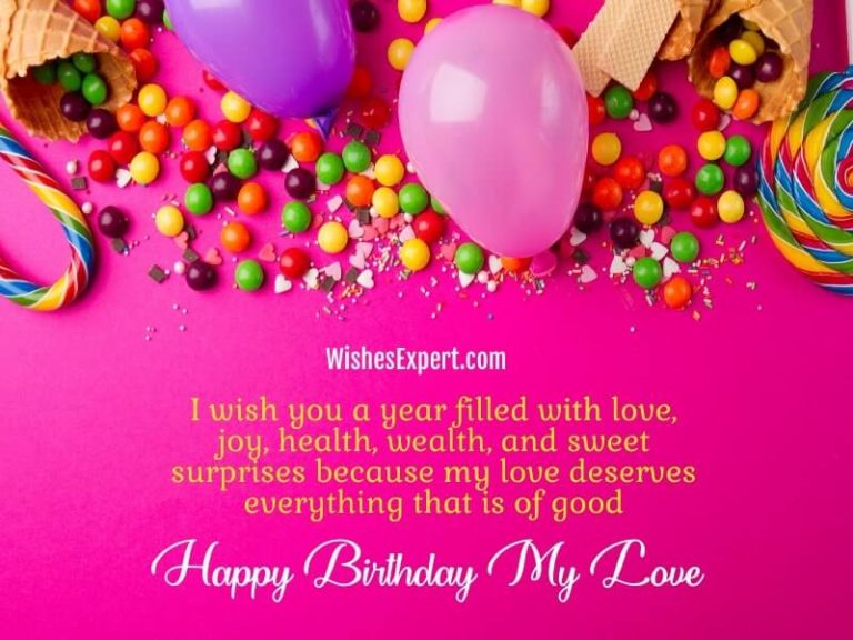 45+ Romantic Birthday Wishes For Lover