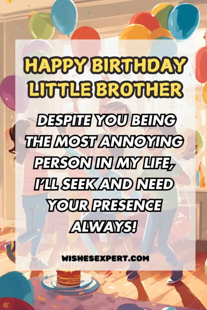 40+ Cute Birthday Wishes For Little Brother