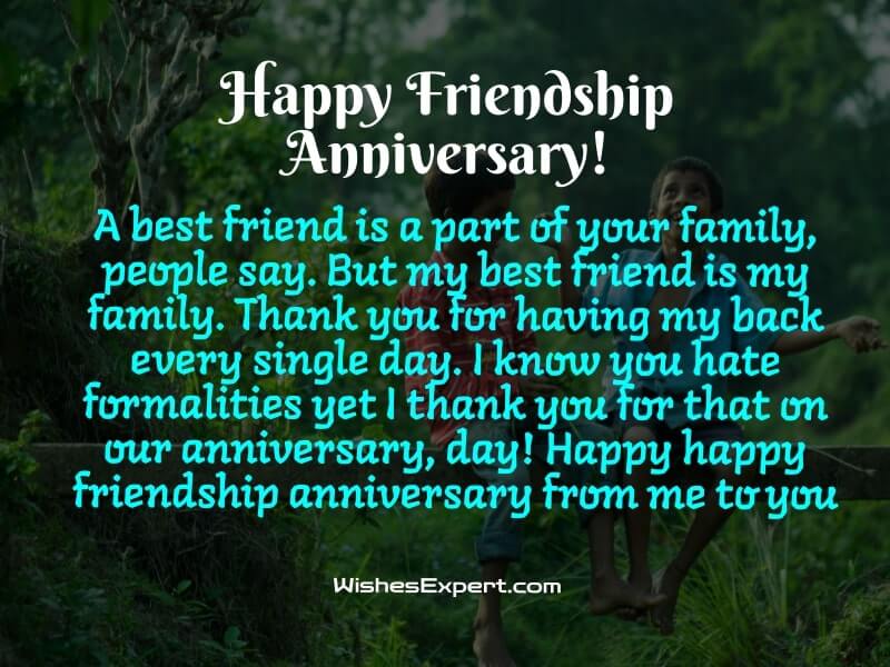 35 Friendship Anniversary Wishes And Messages