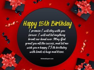 35+ Best 15th Birthday Wishes And Messages