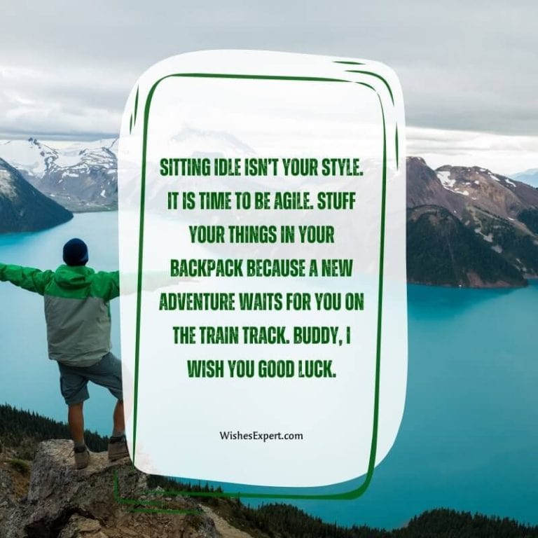 25+ Amazing Good Luck on Your New Adventure Wishes