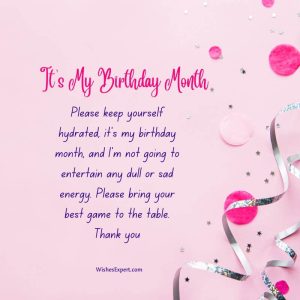 35 It s My Birthday Month Quotes Wishes Expert