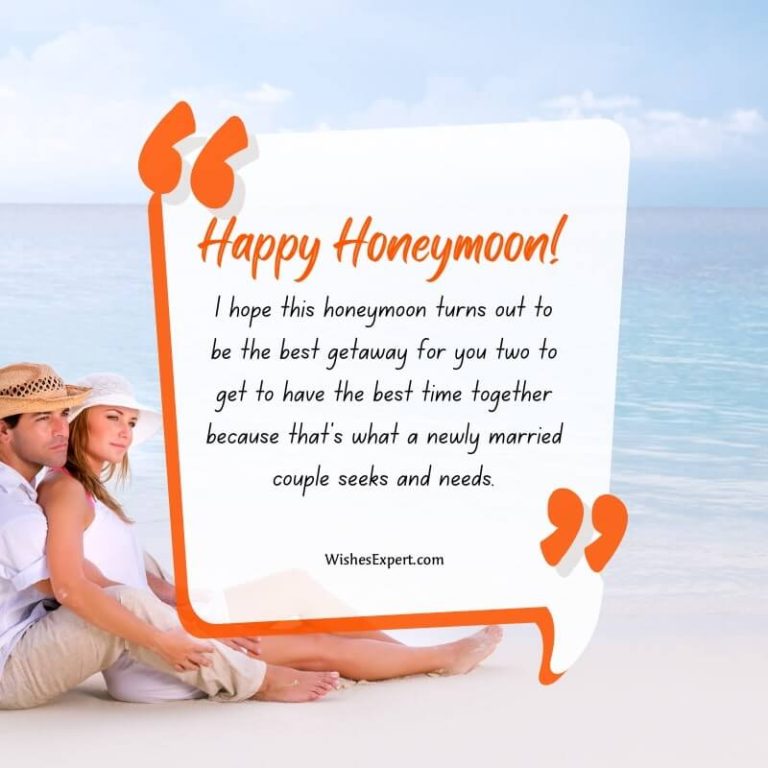27+ Best Honeymoon Wishes and Messages For Newly Married Couple