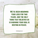 25 Comforting 2 Year Death Anniversary Quotes For Remembrance